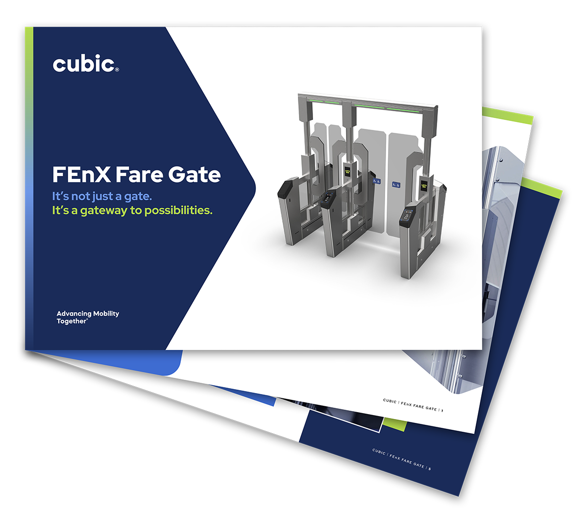 The FEnX Fare Gate | Reimagining Fare Collection Hardware | Cubic