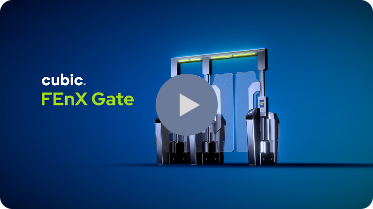 The FEnX Fare Gate | Reimagining Fare Collection Hardware | Cubic